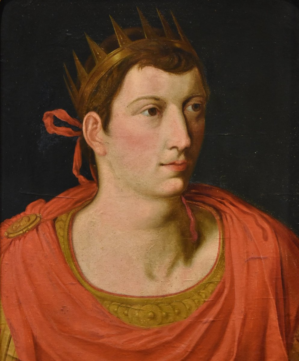 Flemish School Artist, Portrait of the Roman Emperor Augustus, 1600s ...
