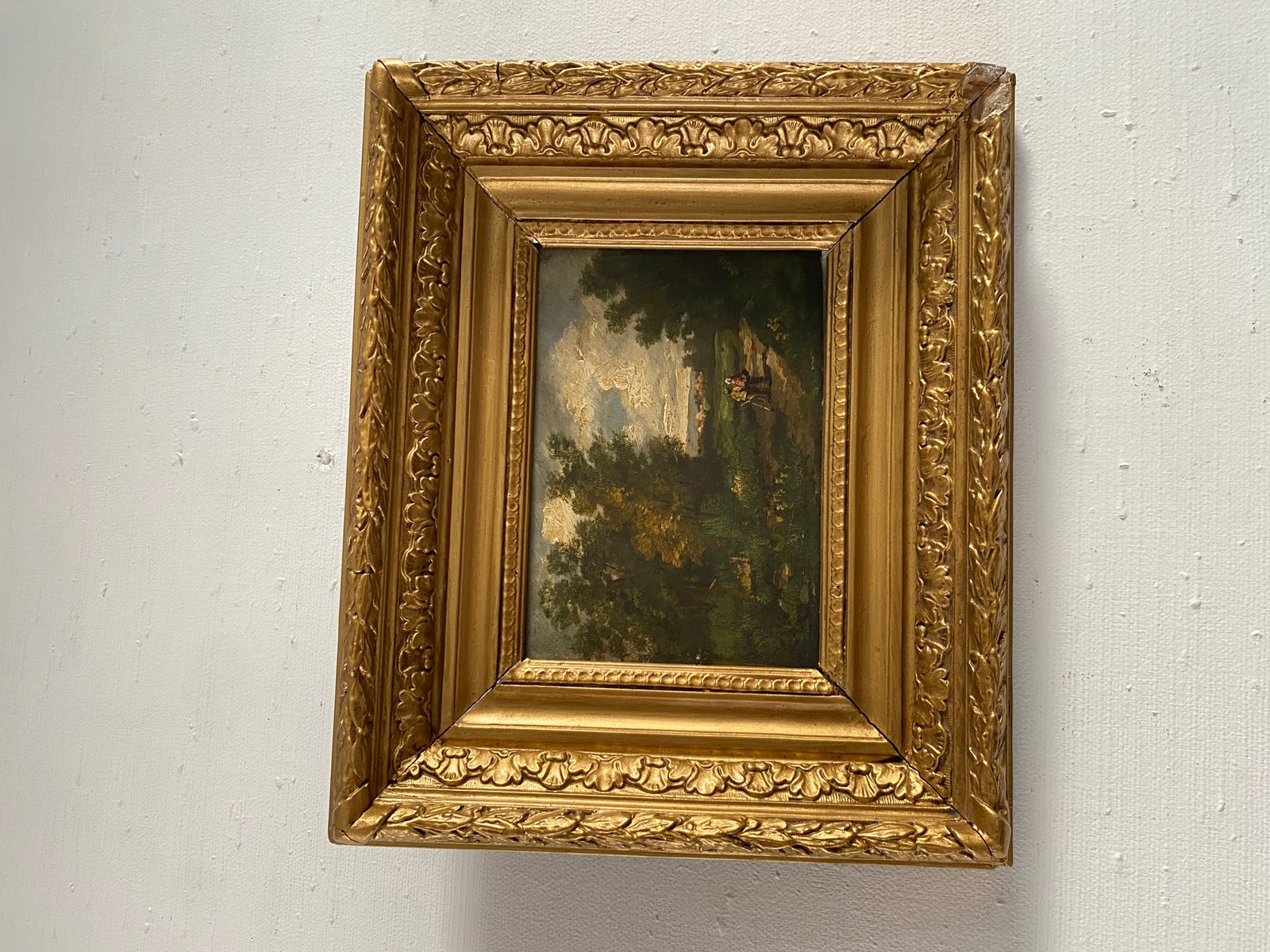 Barbizon School Artist, Landscape, 19th Century, Oil on Panel, Framed ...
