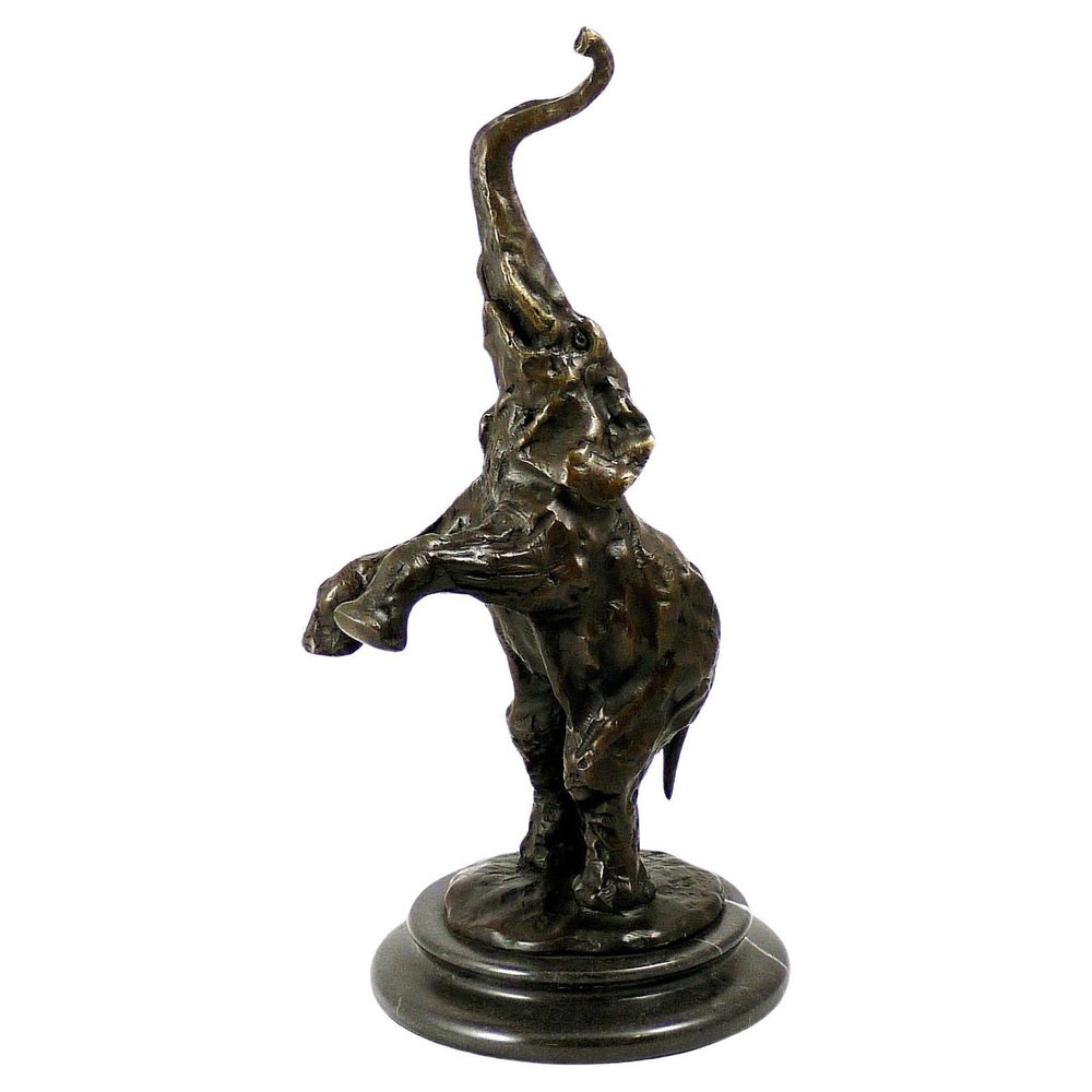 Bronze Animal Statue in the style of Rembrandt Bugatti for sale at Pamono
