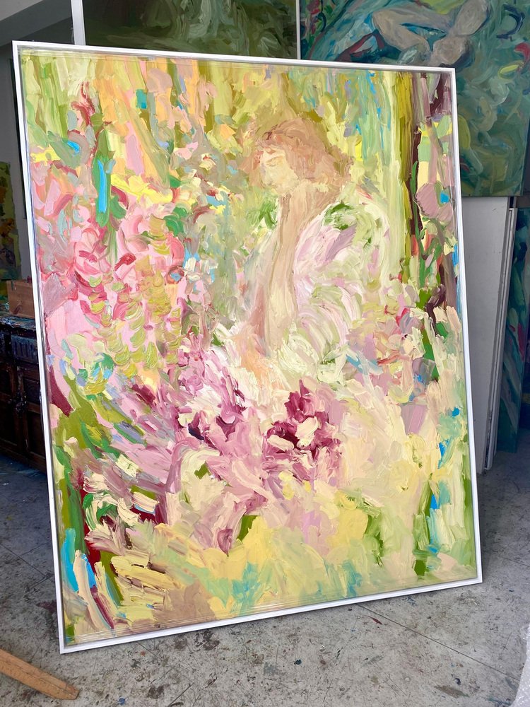 Francesca Owen, In the Bloom, 2025, pintura al óleo en venta en Pamono