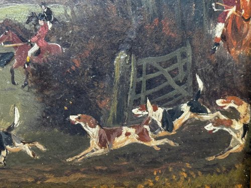 Charles Faulkner, View of Halloo (The Berkeley Hunt), 1880s, Oil ...