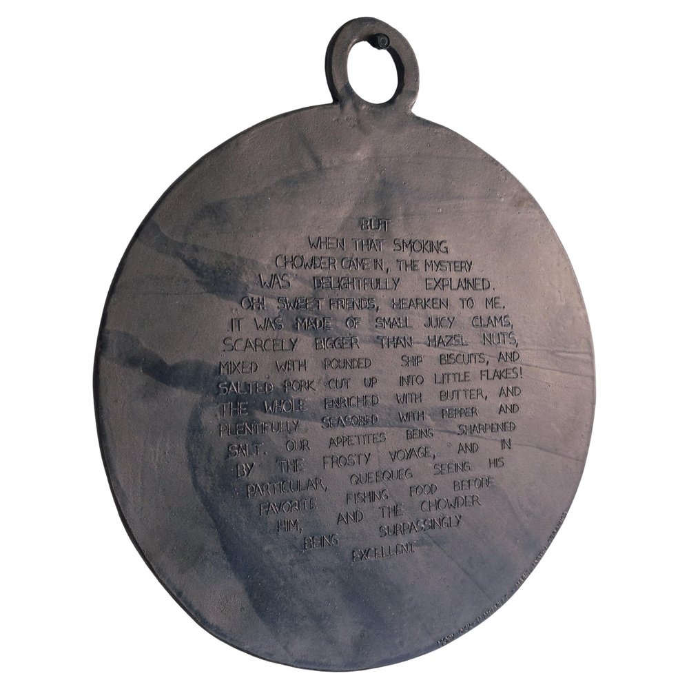 Pan 02 Moby Dick Melville in Glazed Black Stoneware by Marie Martin ...