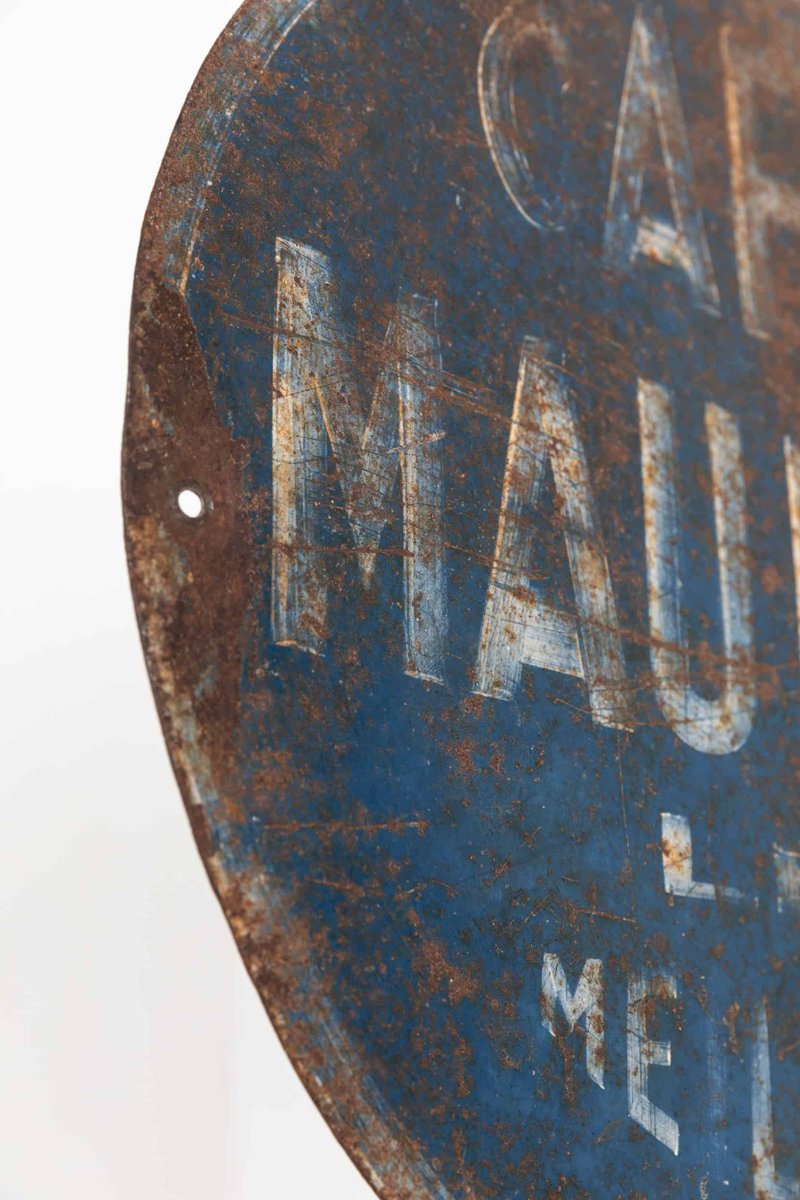 Vintage French Trade Sign, 1920s for sale at Pamono