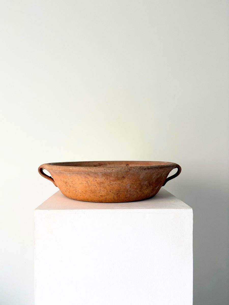 Terracotta Centre Piece Dish with Twin Handles, Greece, 1980s for sale ...
