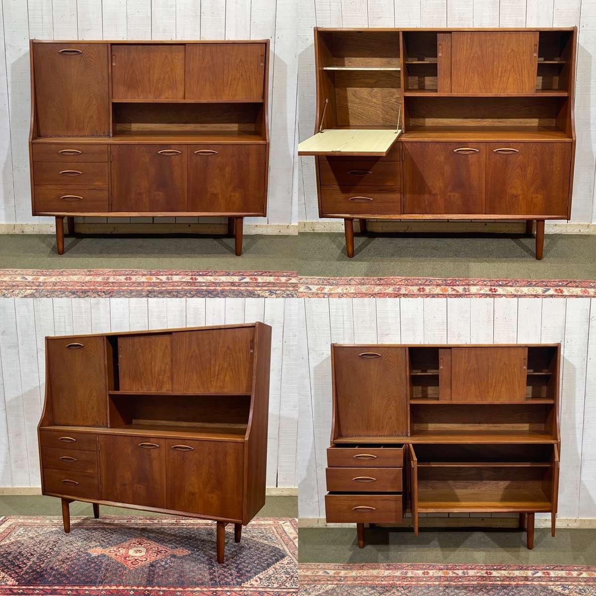 English Teak Bar Buffet, 1970s for sale at Pamono