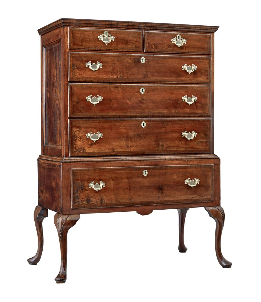 Late 17th Century William and Mary Walnut Chest on Stand, 1690s for ...