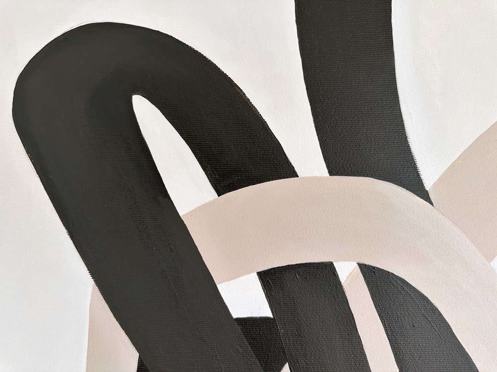 Amanda Andersen, Strings I: Acrylic Painting on Canvas, 2025 in vendita ...