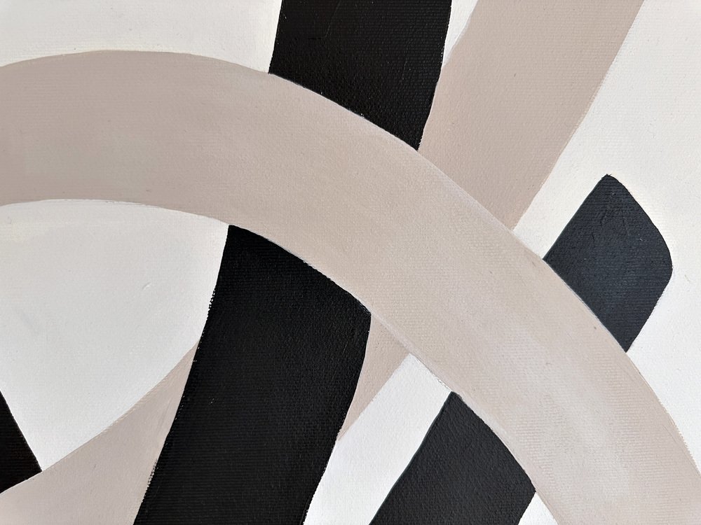 Amanda Andersen, Strings I: Acrylic Painting on Canvas, 2025 in vendita ...