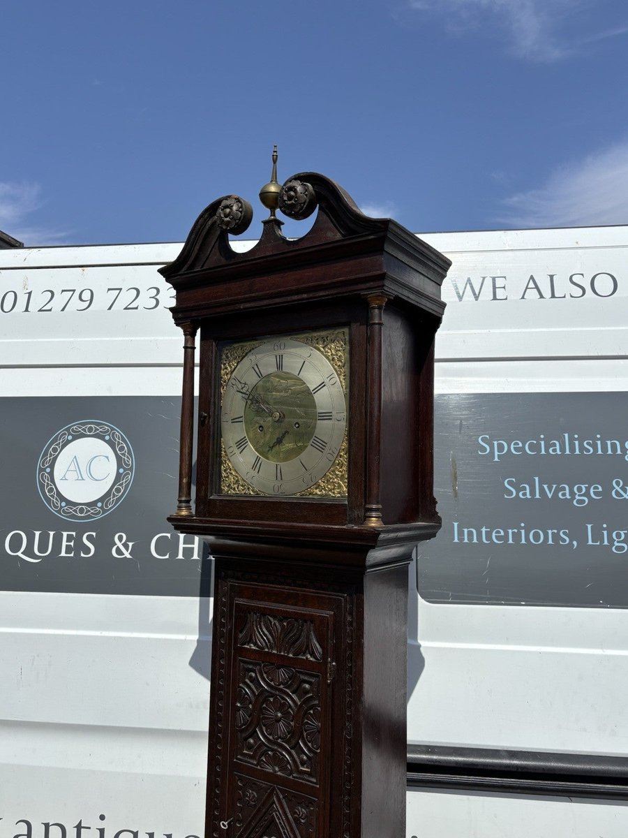 Antique Georgian Longcase Clock in Oak by Michael Wilde, 1775 for sale ...