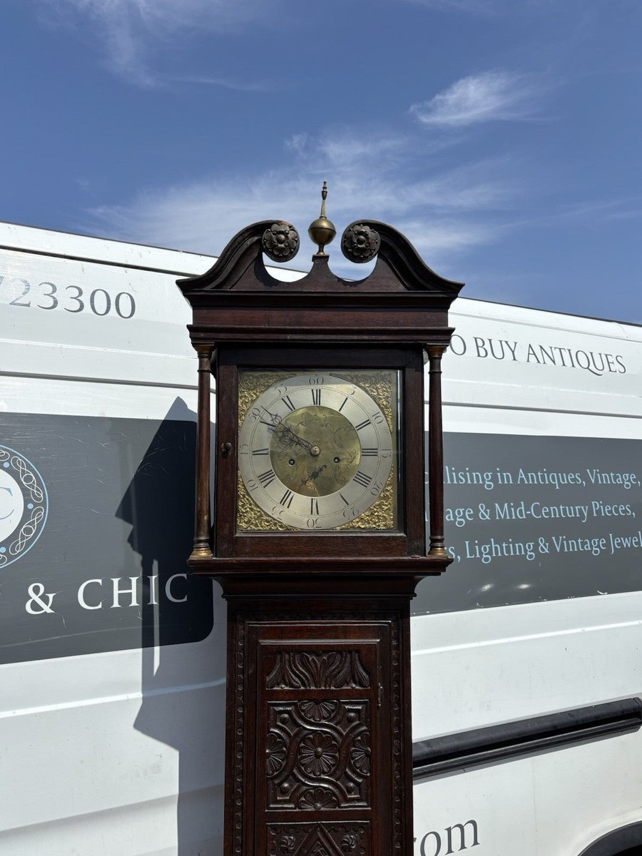 Antique Georgian Longcase Clock in Oak by Michael Wilde, 1775 for sale ...