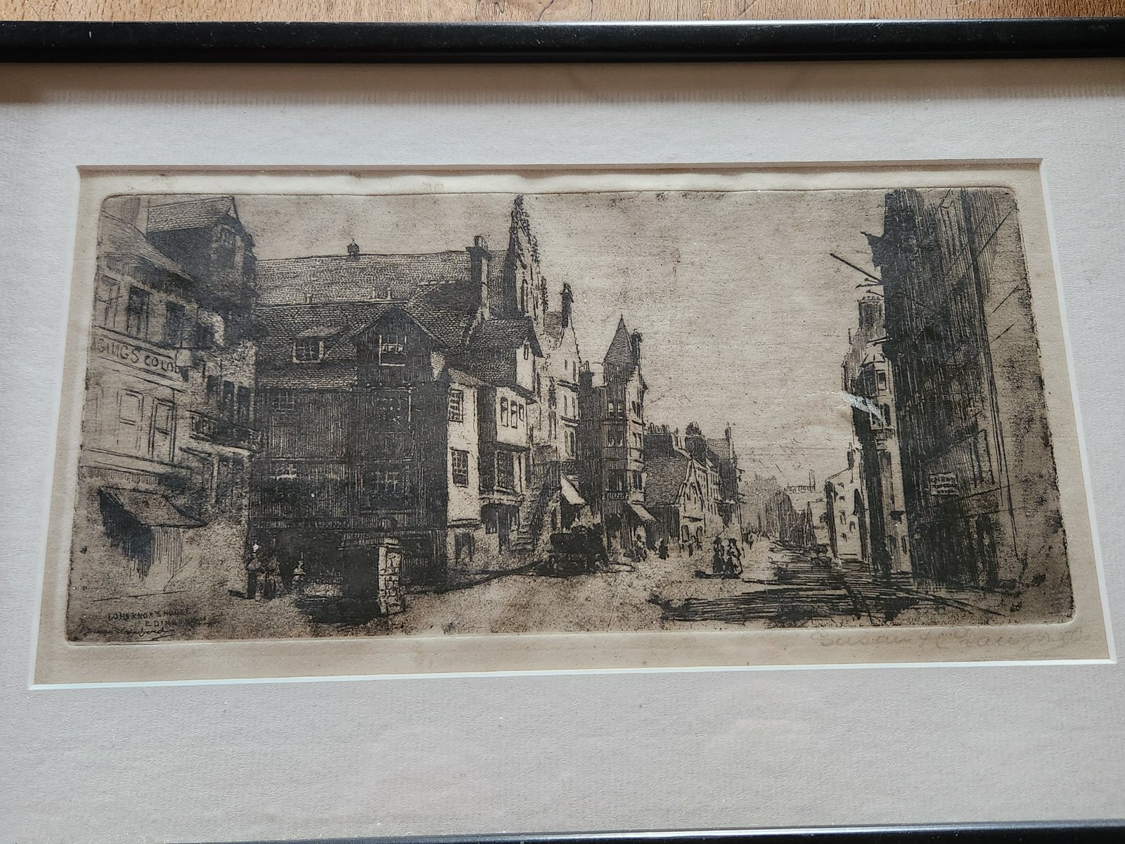 Susan Fletcher Crawford, Edinburgh, 1890s-1910s, Etching, Framed for ...