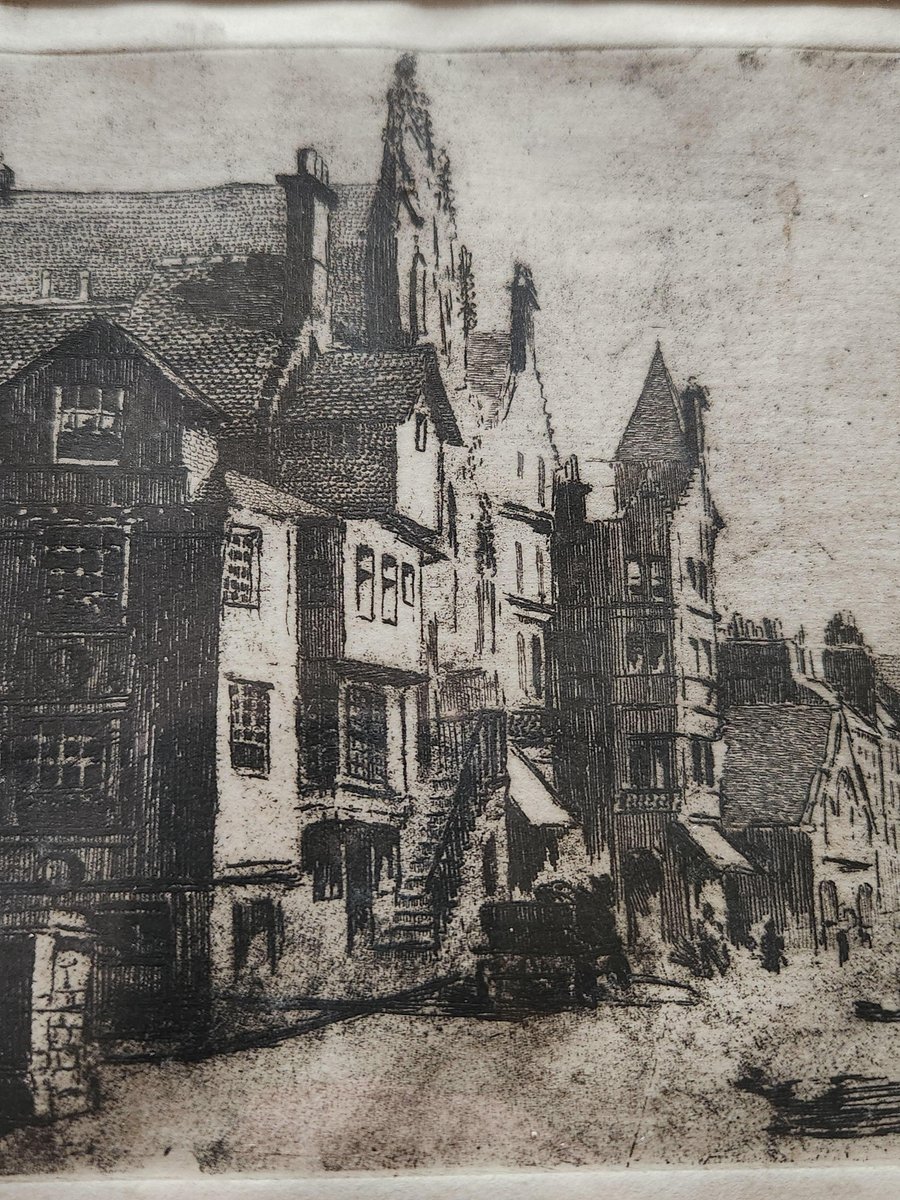 Susan Fletcher Crawford, Edinburgh, Années 1890-1910, Eau-forte ...