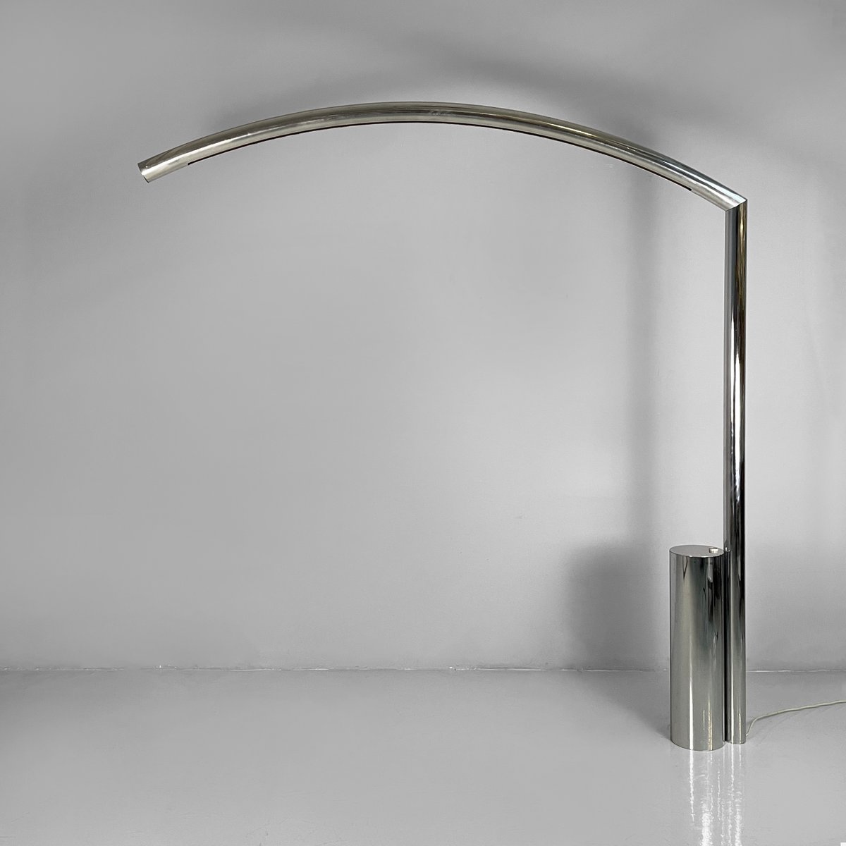 Italian Modern Steel Golden Gate Floor Lamp by Nanda Vigo for ...