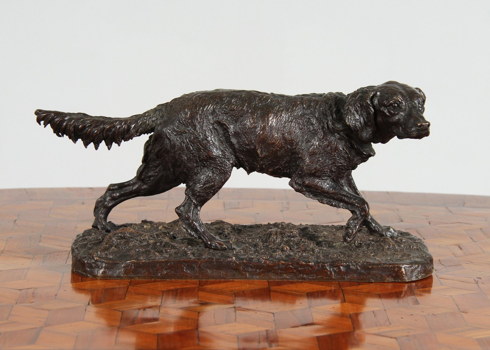 Antique Bronze Dog by Pierre-Jules Mène, 1870 for sale at Pamono