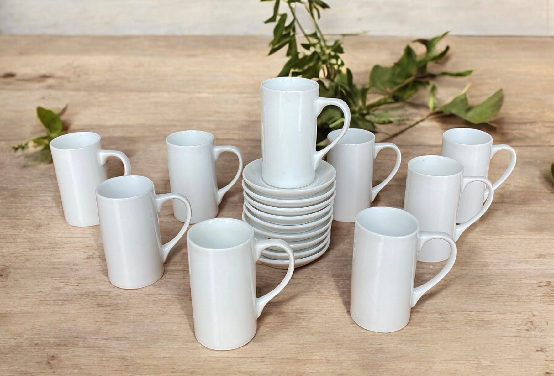 Mid-Century Modern Airline White Porcelain Coffee Service by LaGardo ...