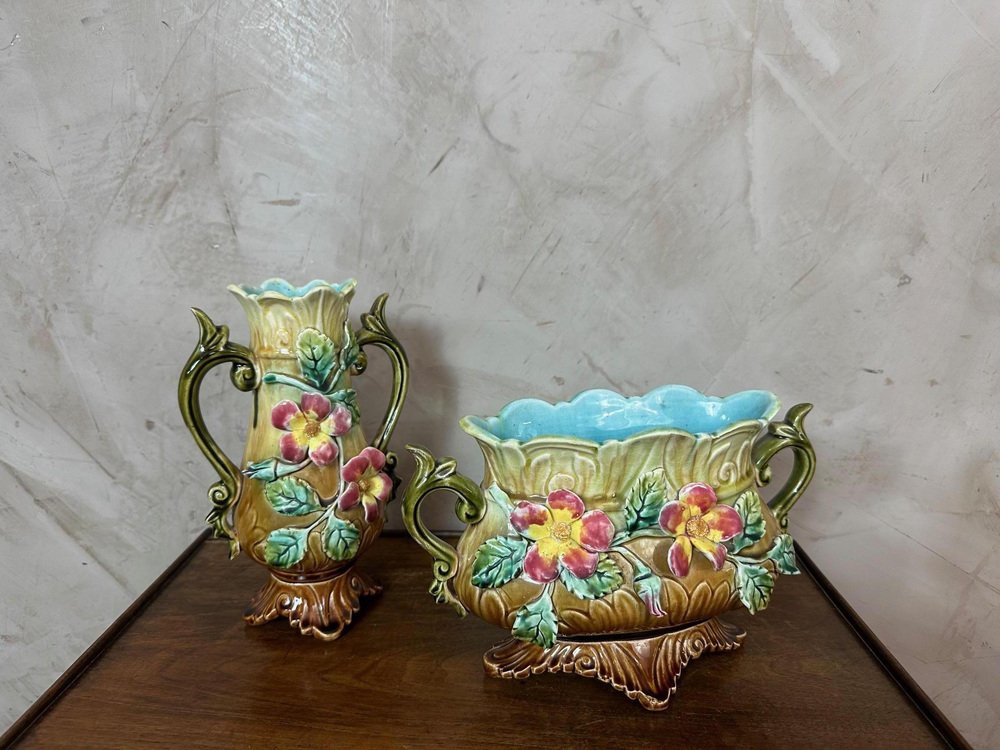 Antique Slipware Vase, 1900 for sale at Pamono