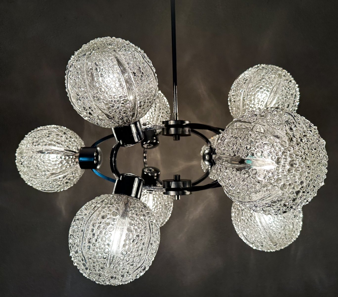 Vintage Sputnik Lamp by Richard Essig, 1970s for sale at Pamono