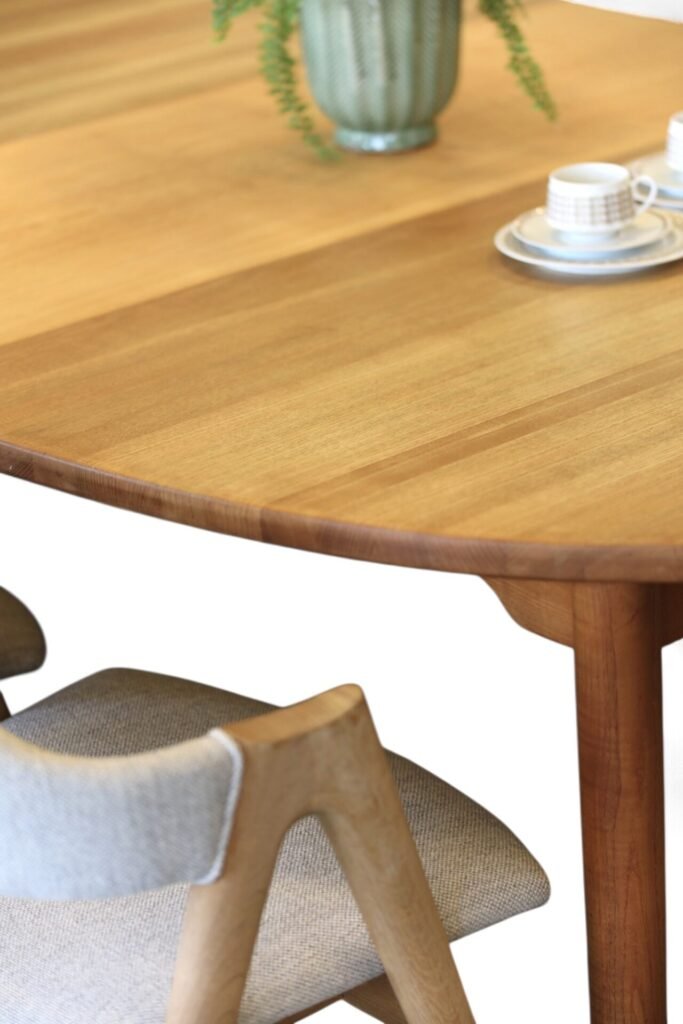 Vintage Oval Dining Table in Oak from Brdr. Andersen, 1960s for sale at ...