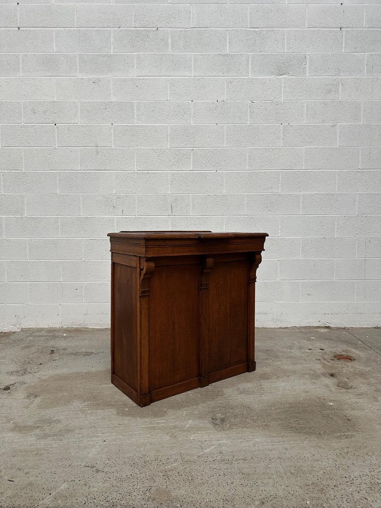 Late 19th Century Oak Reception Desk for sale at Pamono