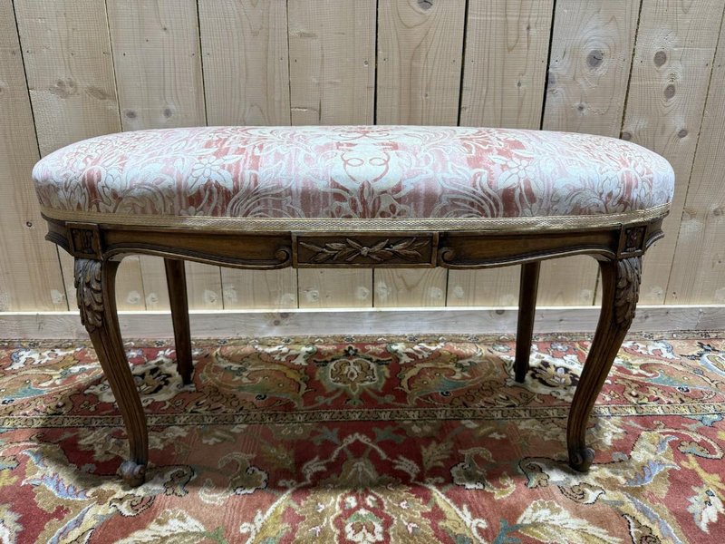 Louis XV Style Oval Piano Bench for sale at Pamono