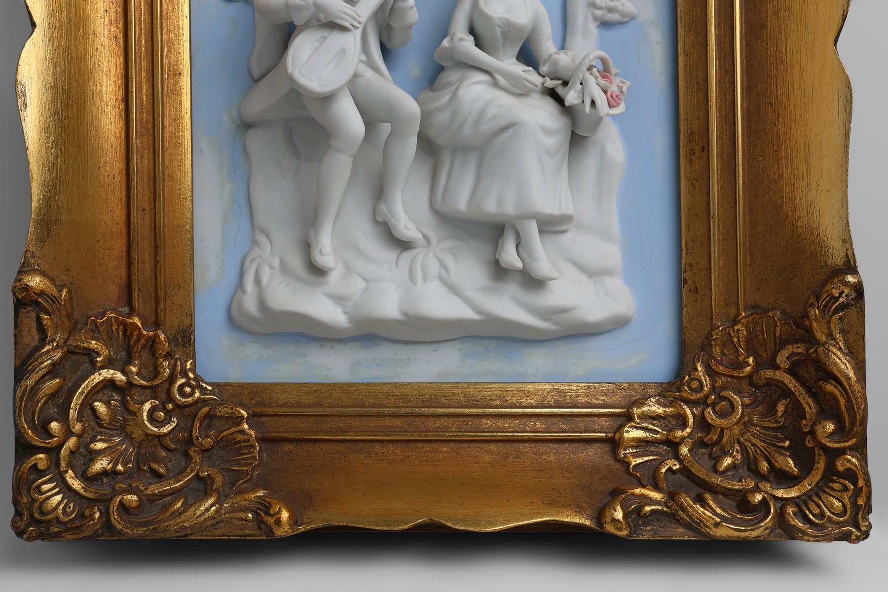 Baroque Style Porcelain Wall Art from Alt Meissen, Germany, 1950s for ...