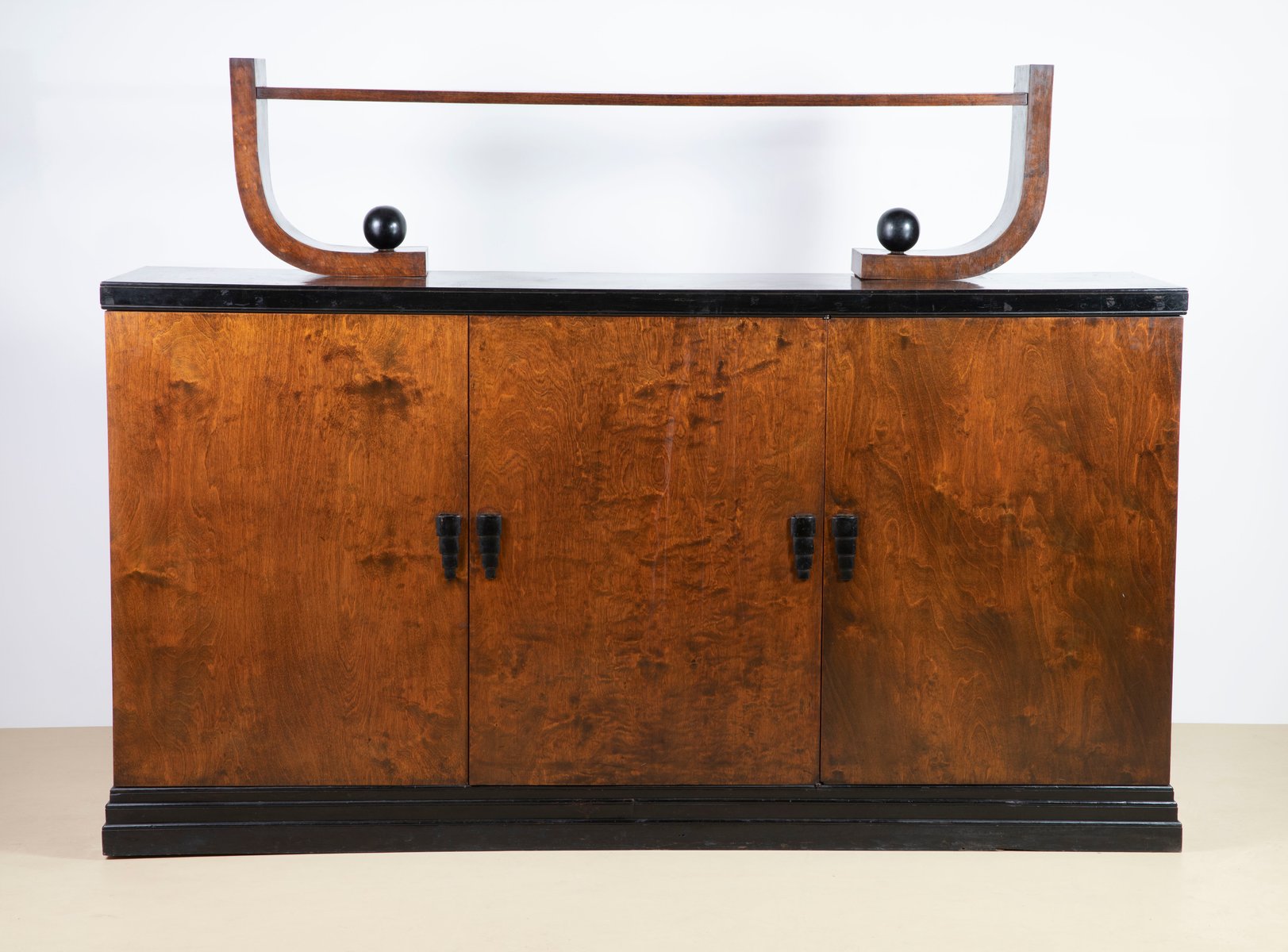 Art Deco Sideboard with Etagere, 1920s for sale at Pamono