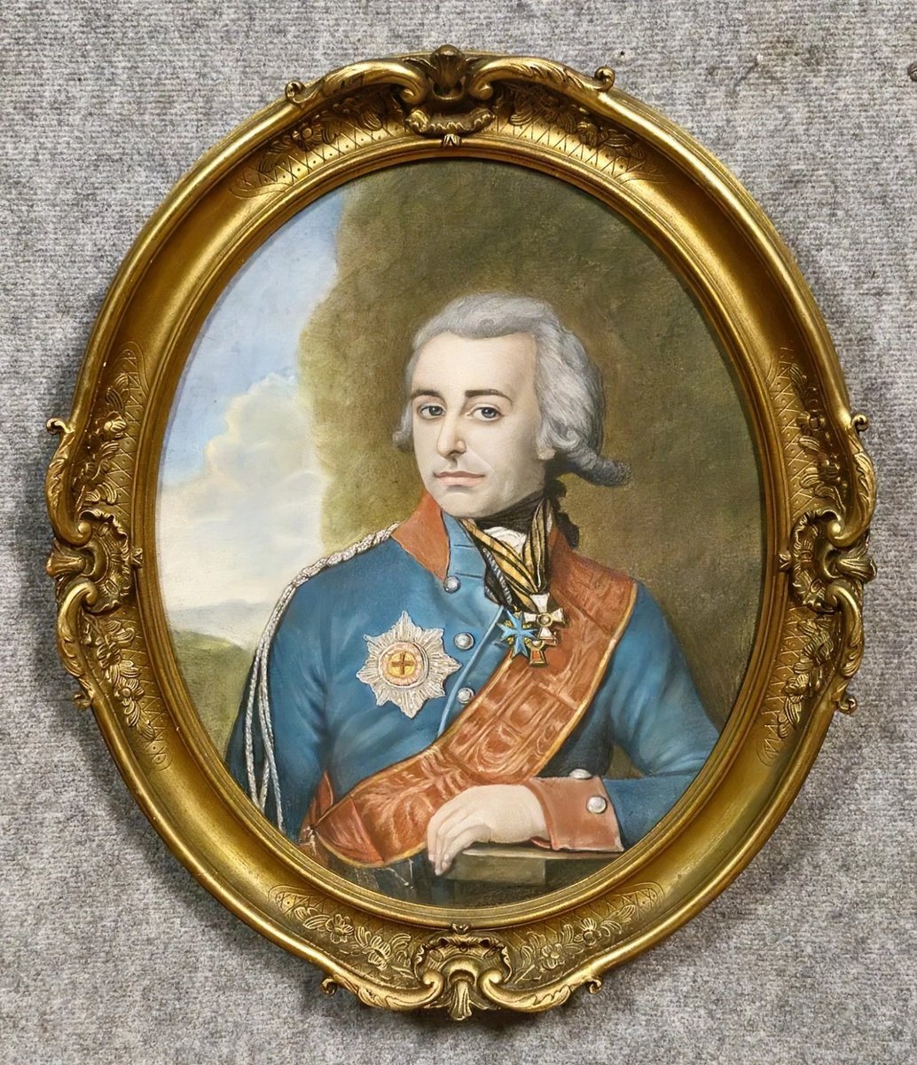 After Vladimir Lukich Borovikovsky, Portrait of Count Pyotr ...