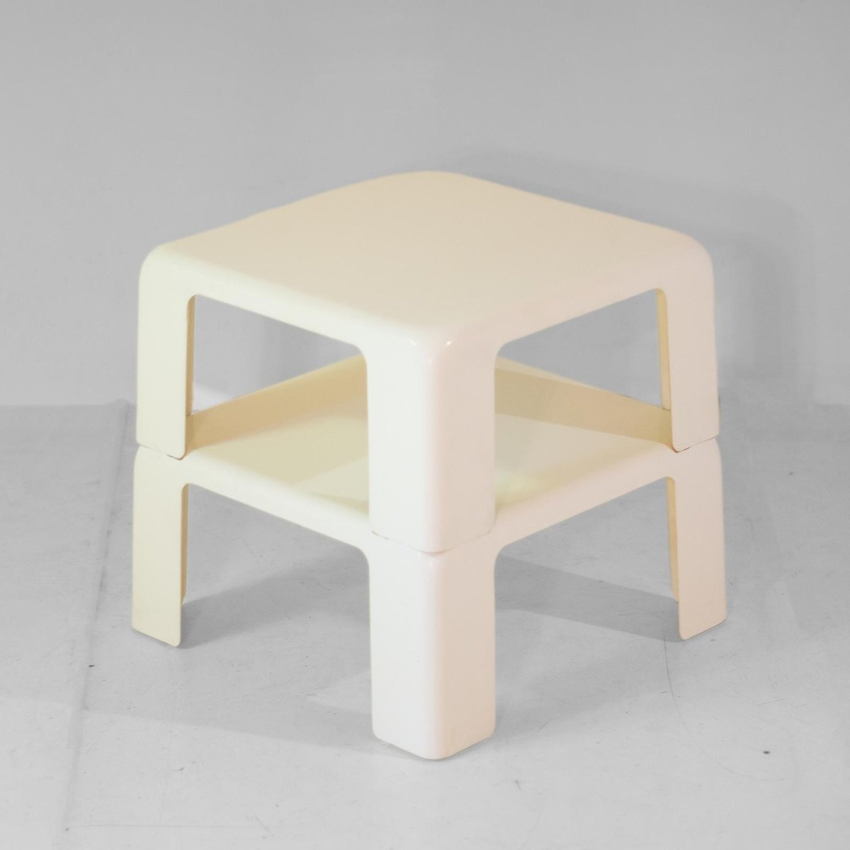Vintage Space Age Side Tables by Mario Bellini for C&B Italia, 1960s ...