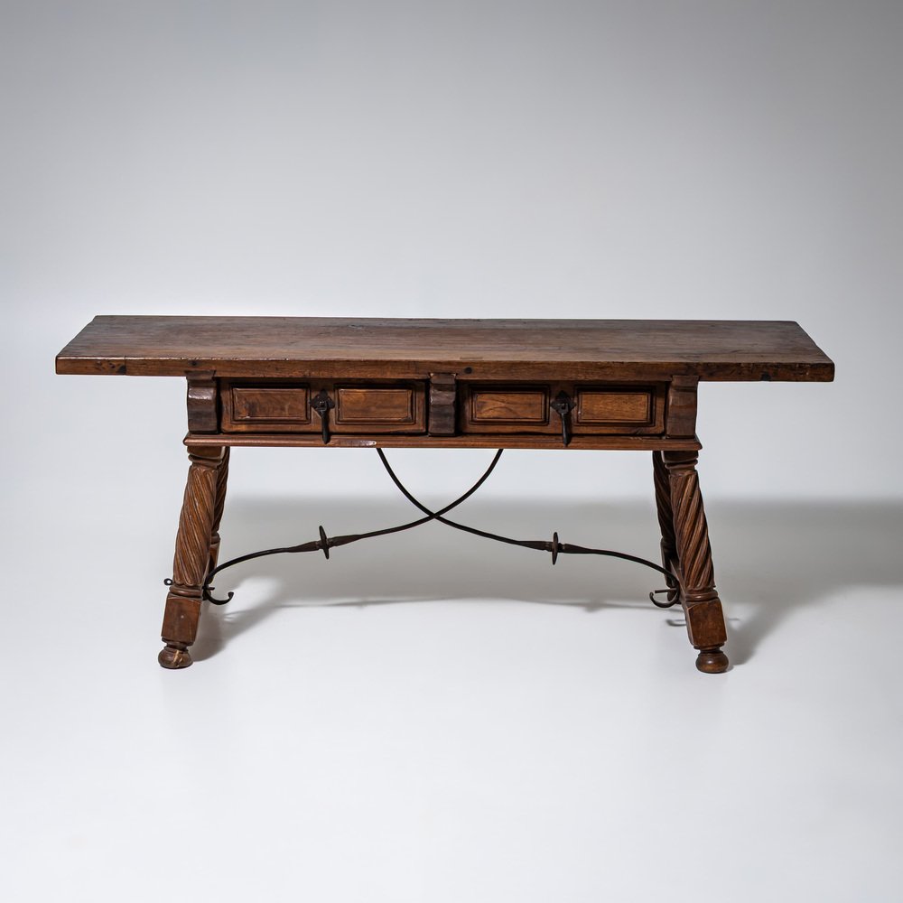 Antique Spanish Console Table, 1800s for sale at Pamono