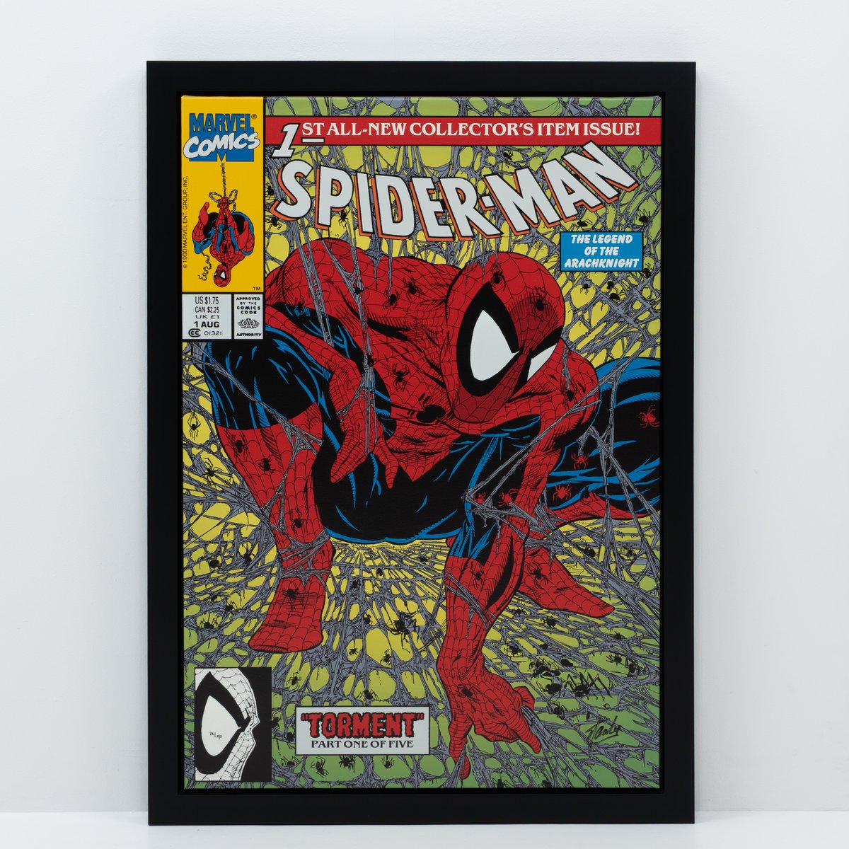 Spiderman, Torment, Edition Limitée Grand Marvel Art Print Signé et ...