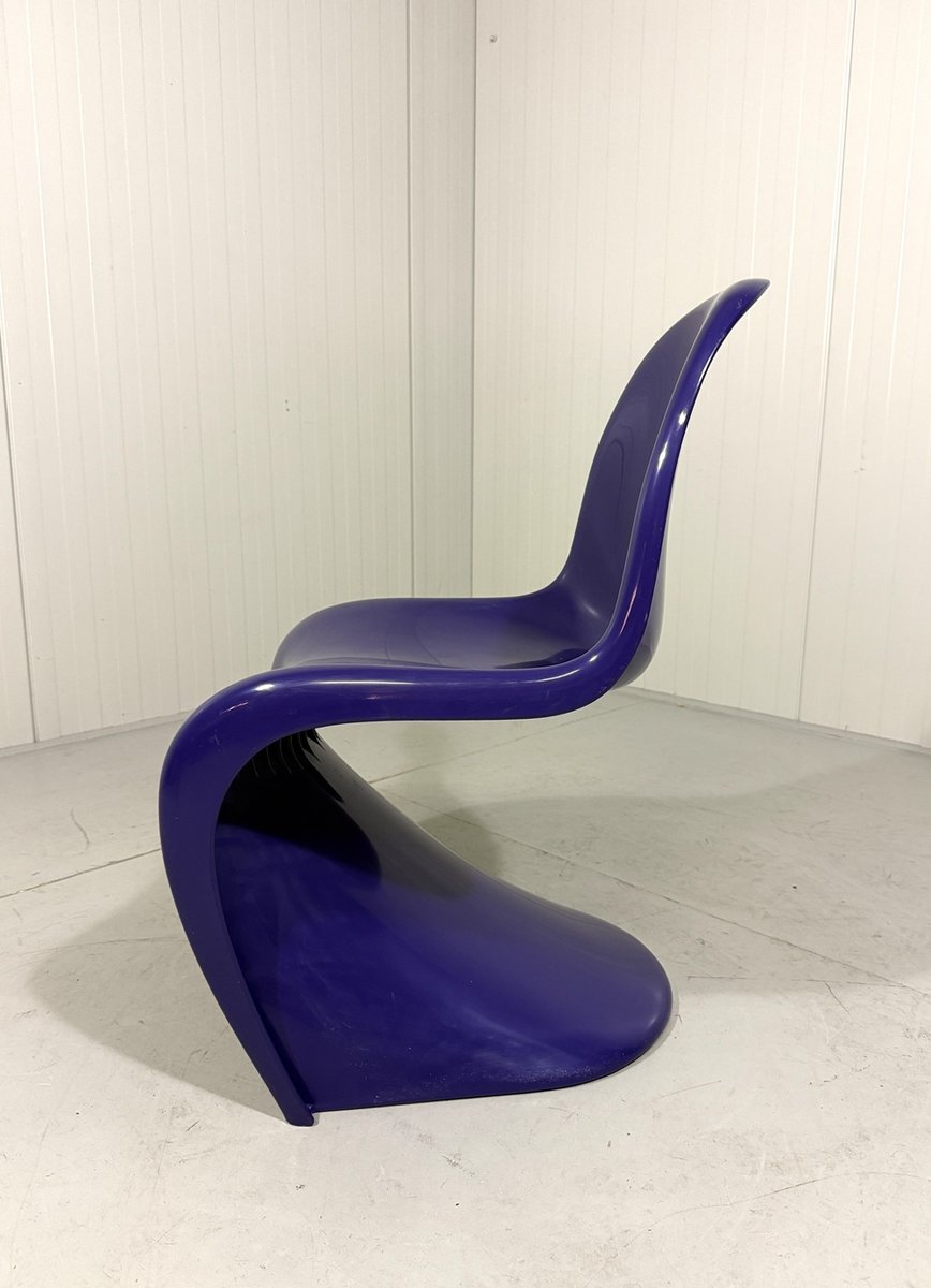 Sedia Panton viola di Verner Panton per Fehlbaum/Herman Miller, anni ...