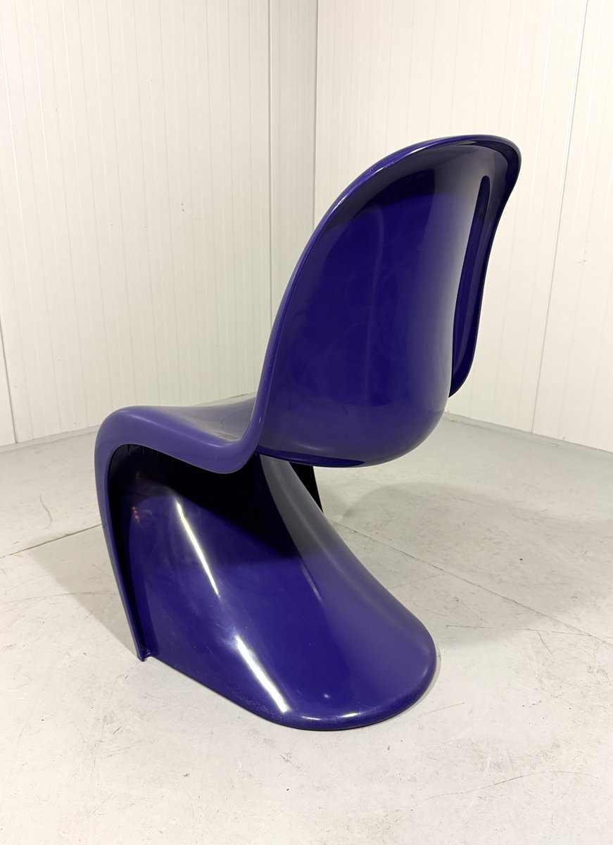 Sedia Panton viola di Verner Panton per Fehlbaum/Herman Miller, anni ...