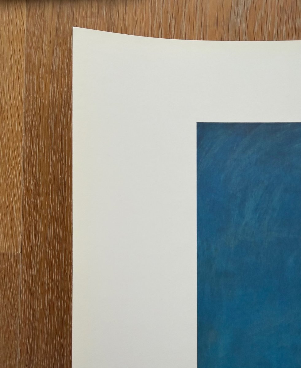 Joan Mirò, Blu II, 1961, Carta in vendita su Pamono