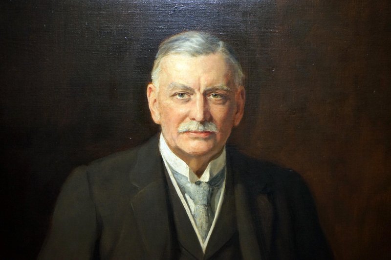 John Collier, William Register Esq Chairman, metà XIX secolo, Olio su ...