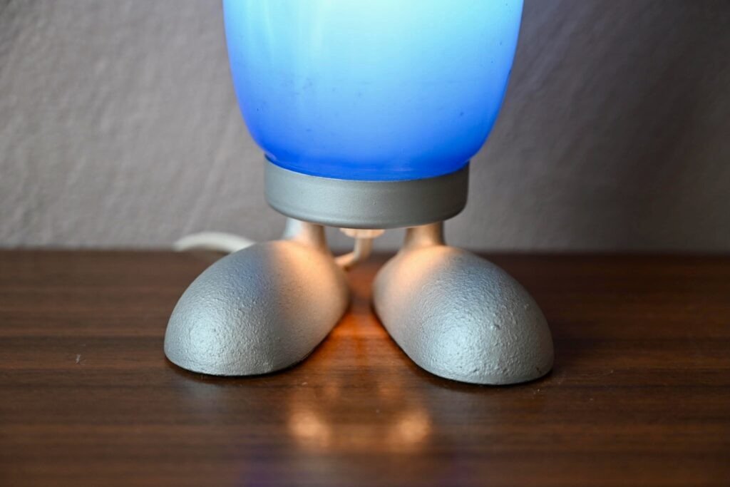 Blue Lamp Night Light by Tatsuo Konno for IKEA, 1990s for sale at Pamono