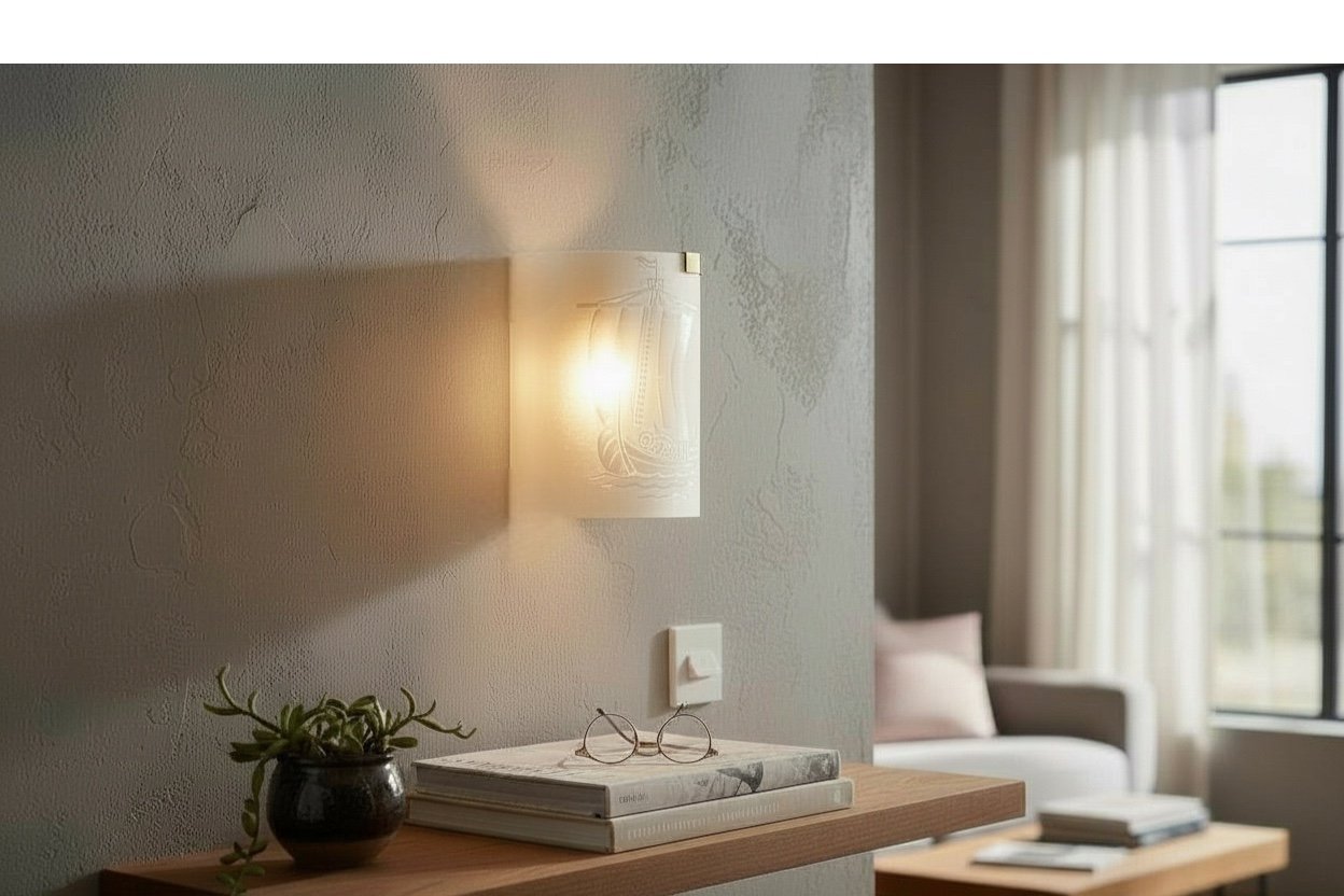 Art Deco by Erik Kinell for Glössner & Co. Wall Lamp, 1940s for sale at ...