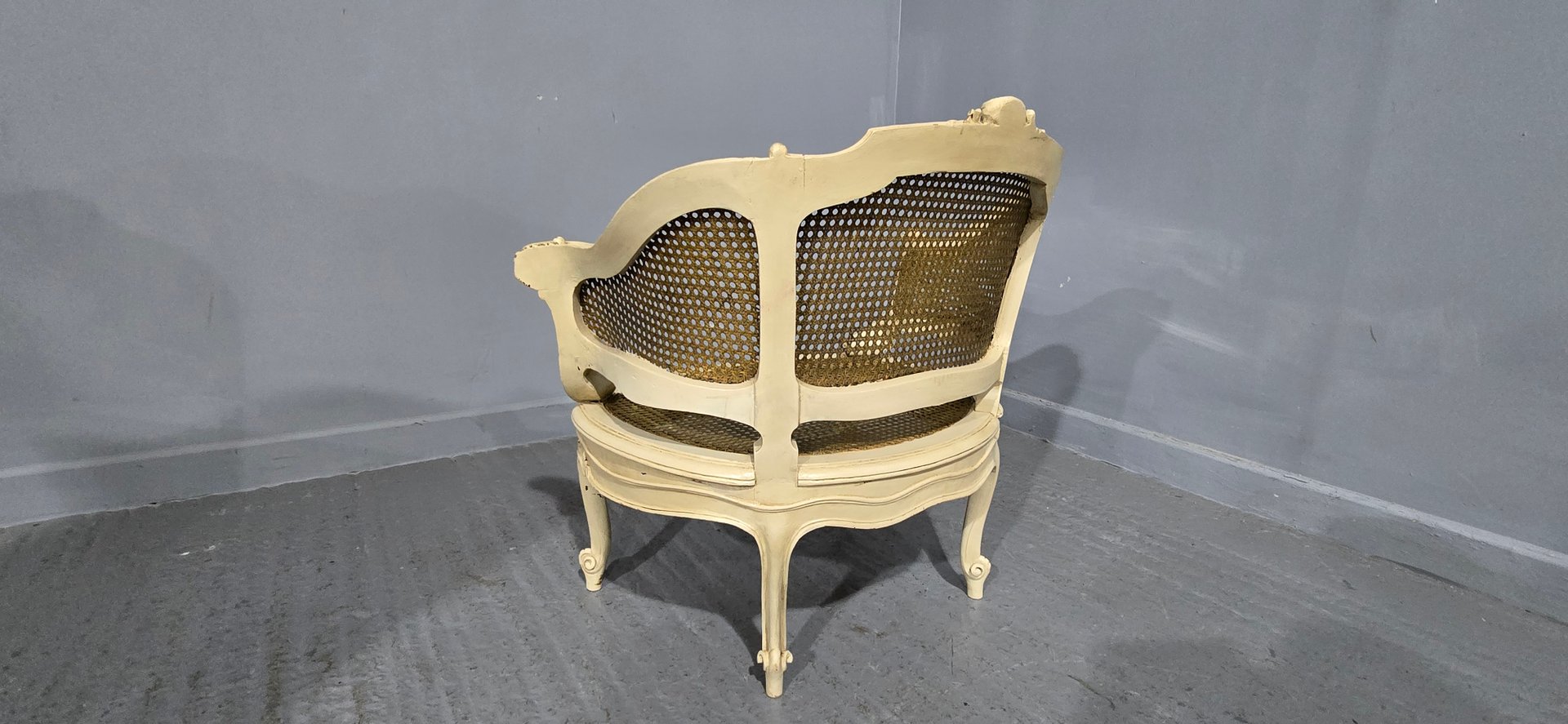 French Bergere Tub Chair, 1900 for sale at Pamono