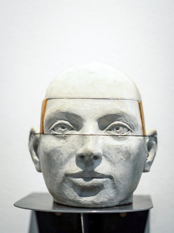 Jose Perozo, Architectural Layered Head Sculpture: Project Number Eight ...