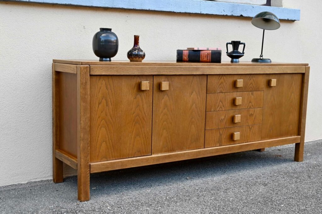 Primitive Brutalist Sideboard, 1970s for sale at Pamono