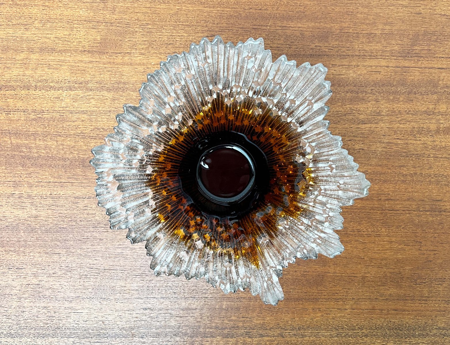 Mid-Center Modern Revontulet Series Glass Bowl by Tauno Wirkkala for ...