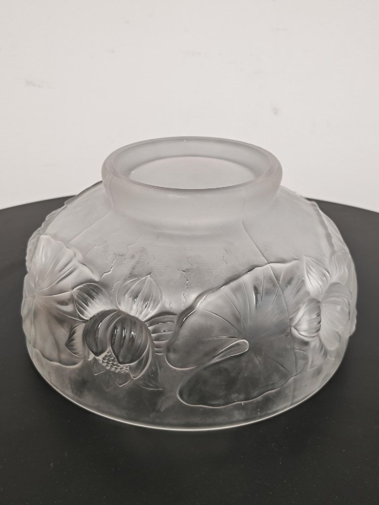 Art Deco Glass Bowl by Josef Inwald for Barolac, 1930s for sale at Pamono