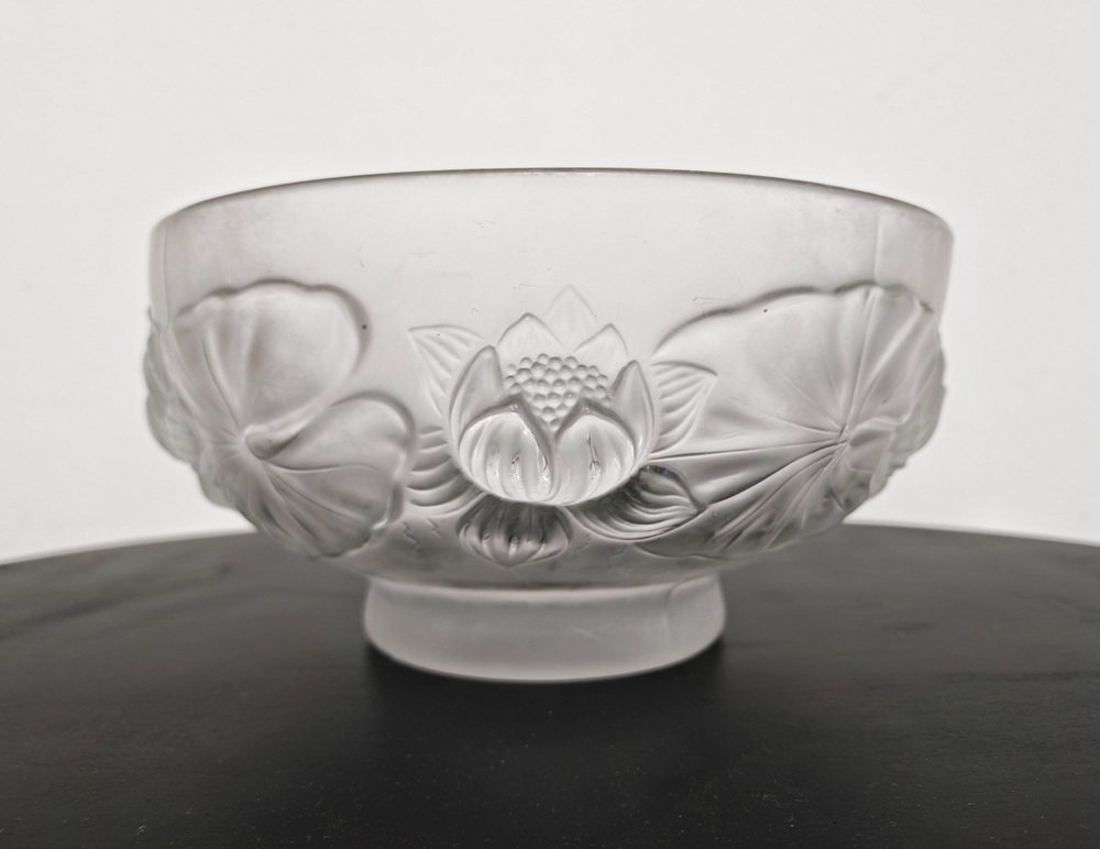 Art Deco Glass Bowl by Josef Inwald for Barolac, 1930s for sale at Pamono