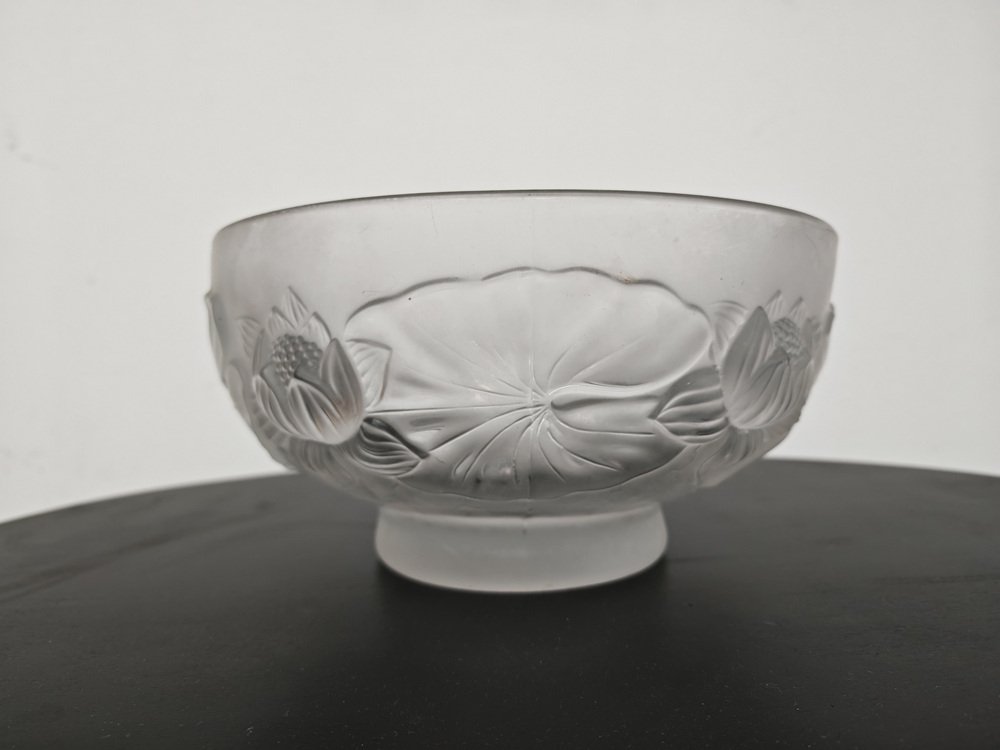 Art Deco Glass Bowl by Josef Inwald for Barolac, 1930s for sale at Pamono