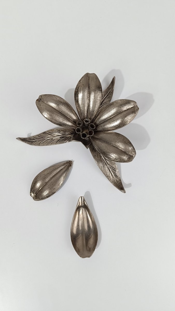 Vintage Cocktail Ashtray in Flower Shape with Removable Petals, 1970s ...