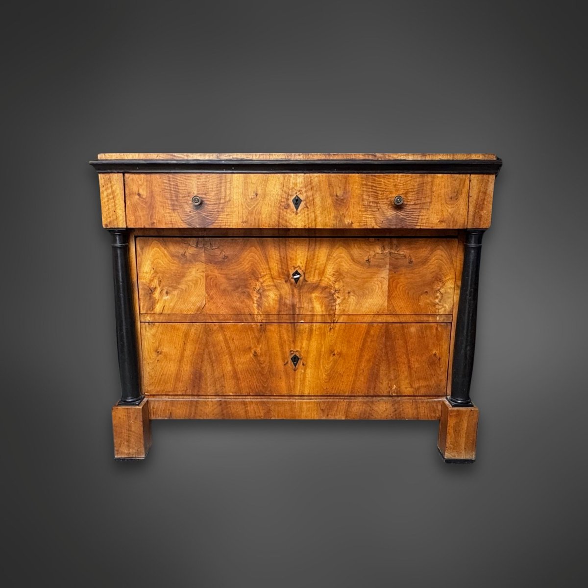 Biedermeier Writing Desk in Walnut, 1820-1830 for sale at Pamono