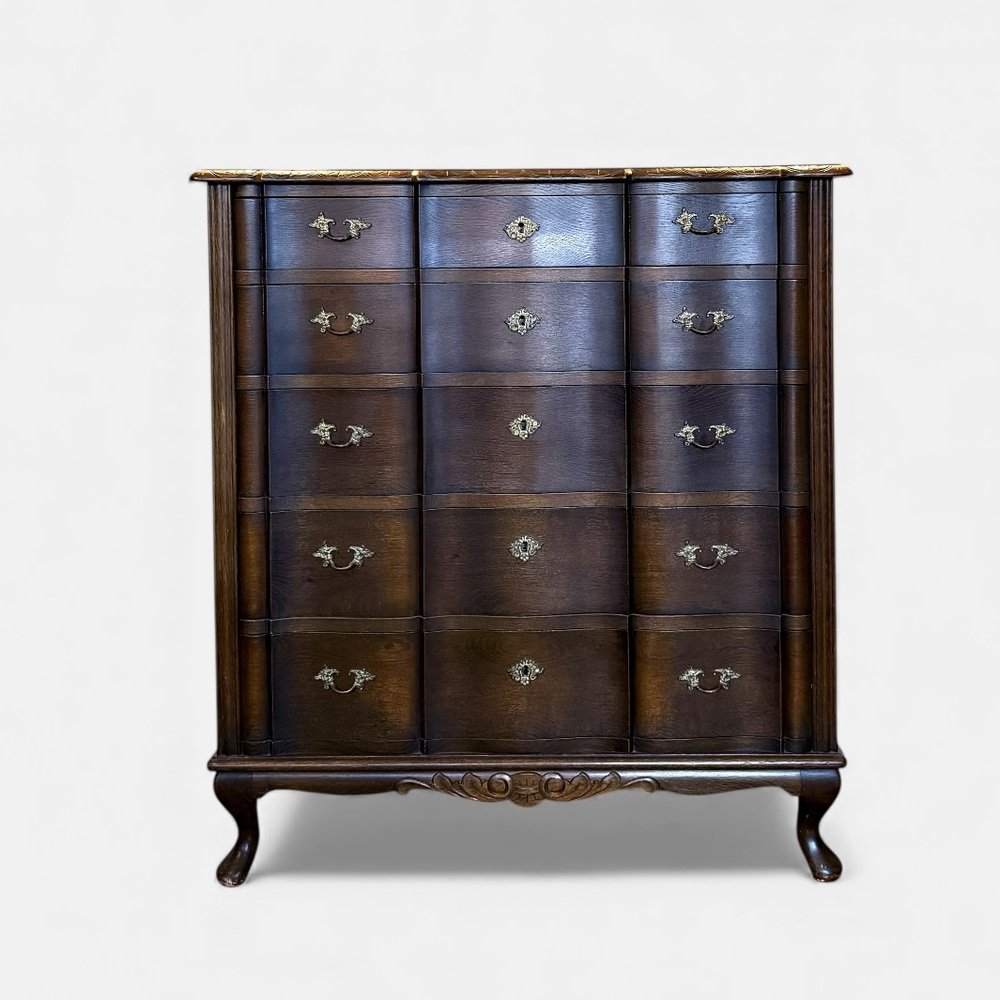 Revival Highboy Dresser, USA, 1930s-1950s for sale at Pamono