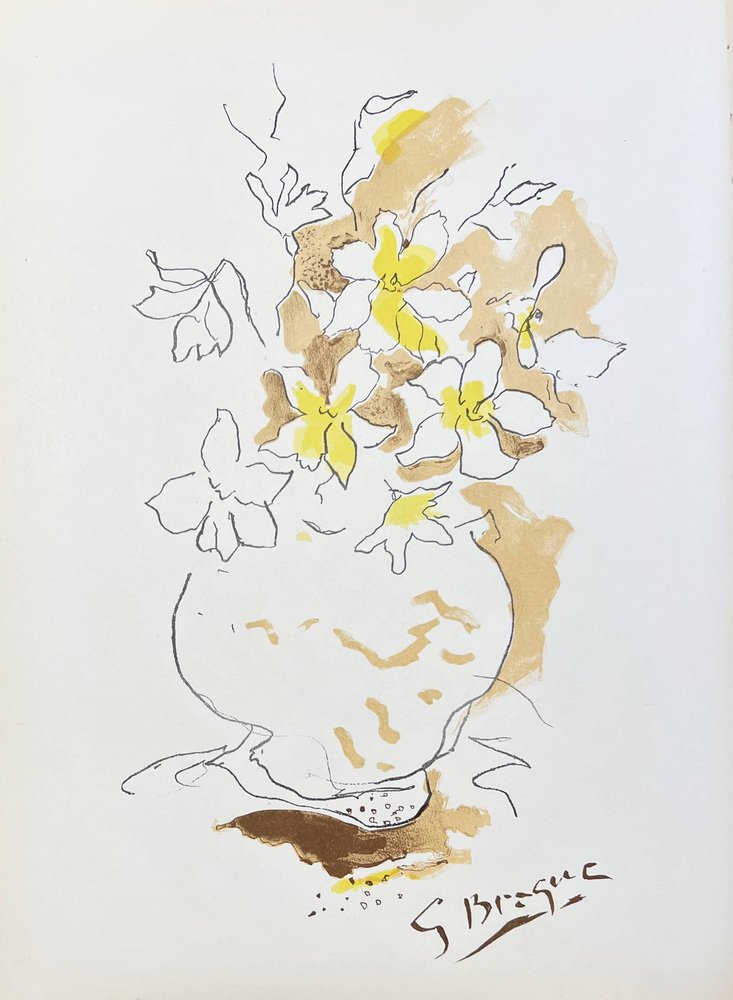 Georges Braque, Carnets intimes de Braque IV, 1955, Lithograph for sale at Pamono