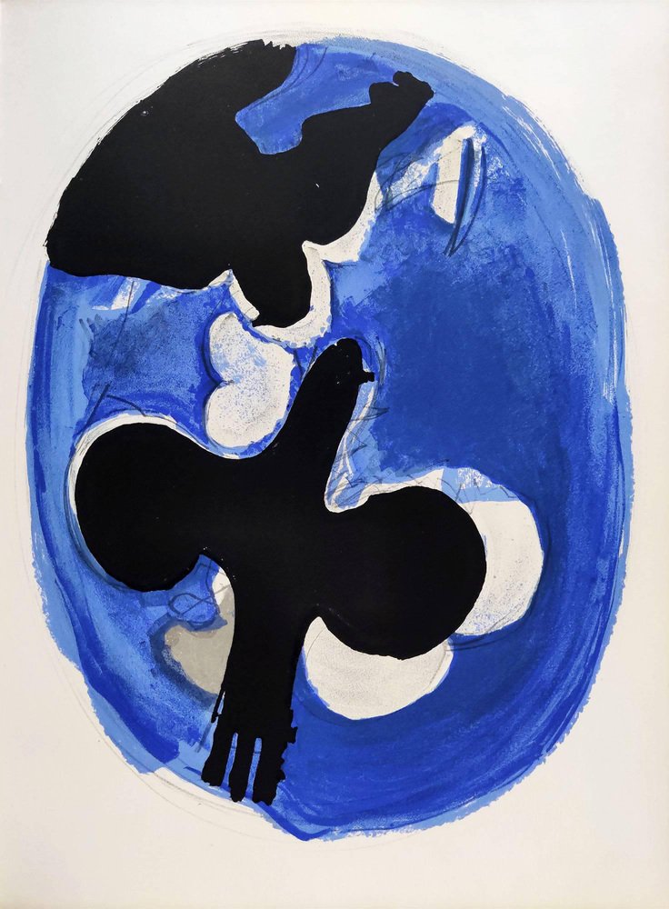 Georges Braque, Carnets intimes de Braque XIII, 1955, Lithograph for sale at Pamono