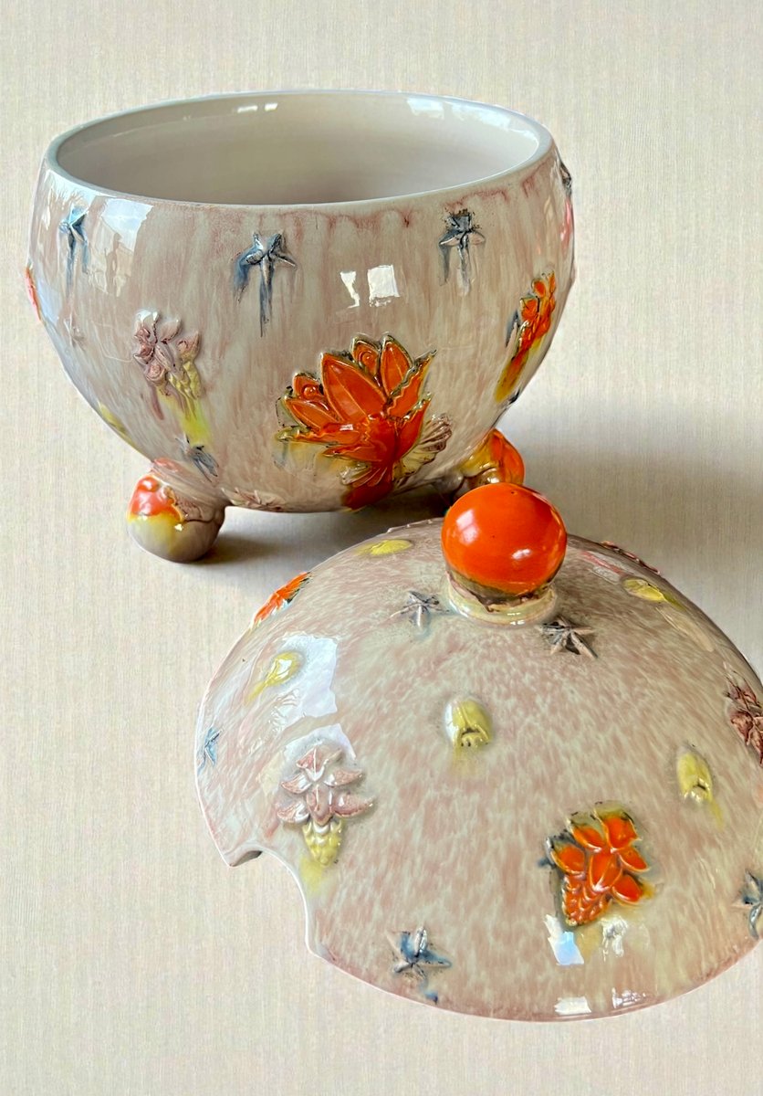 West German Ceramic Model 1767 Bowl from Dümler & Breiden, 1940s for ...