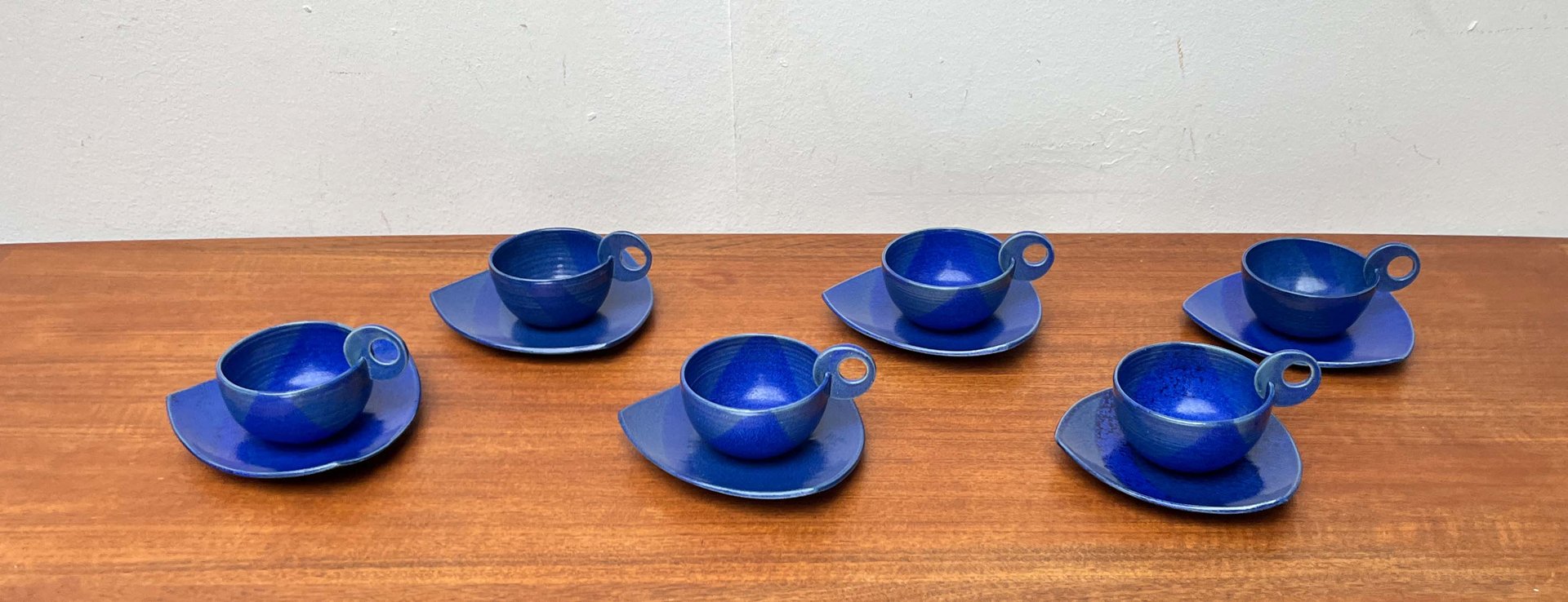 Postmodern Finnish Studio Pottery Tea or Coffee Service by Tarja ...